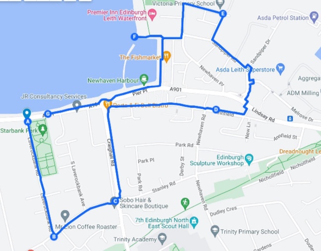 Prayer Walk Map – NEWHAVEN CHURCH